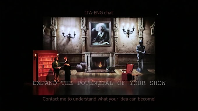 Create 3d digital set designs for theater projections it en by Phabio ...