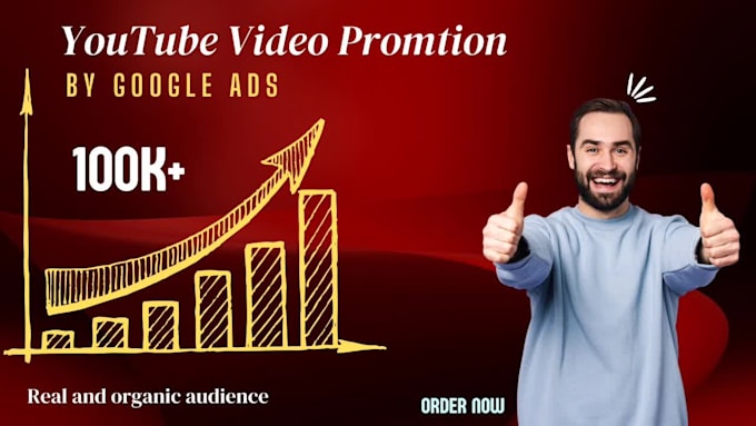 Do fast organic youtube video promotion by google ads by Abdullah_dsgn | Fiverr