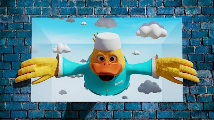 Do anamorphic 3d ooh billboard animations by Animushroom | Fiverr