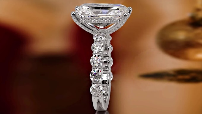 Create 3d cad model jewelry design, rendering , retouching, gemvision ...