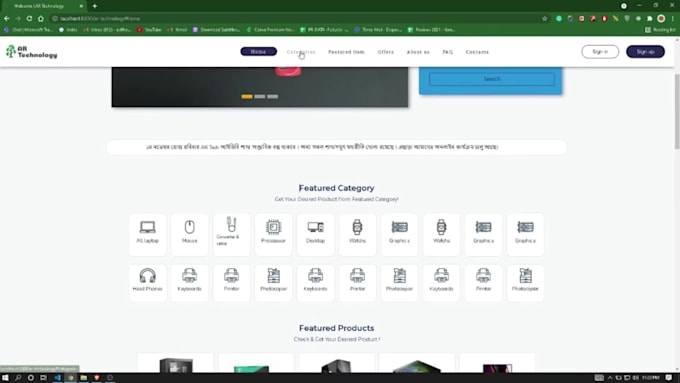 Create react website with tailwind css bootstrap and material ui by ...