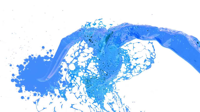 Create a amazing intro animation with paint splash by Nicolewhite1384 ...