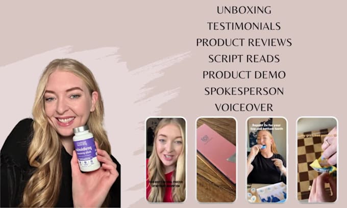 Script, film and edit ugc videos for your facebook ads and youtube ads by Brittanyzae | Fiverr