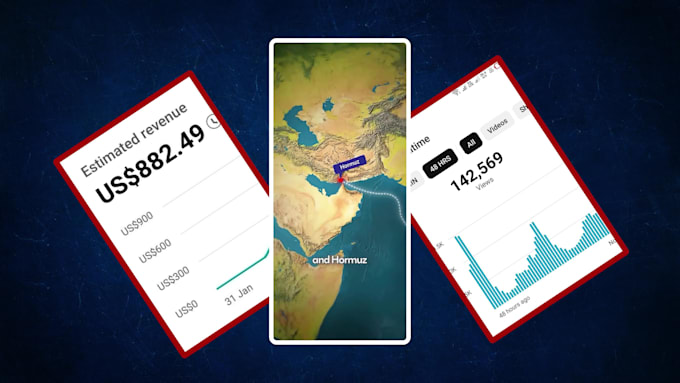 Create viral map animation shorts for youtube and tiktok by ...