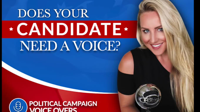 Record your political candidate 2026 election ad campaign by Alicialh4 ...
