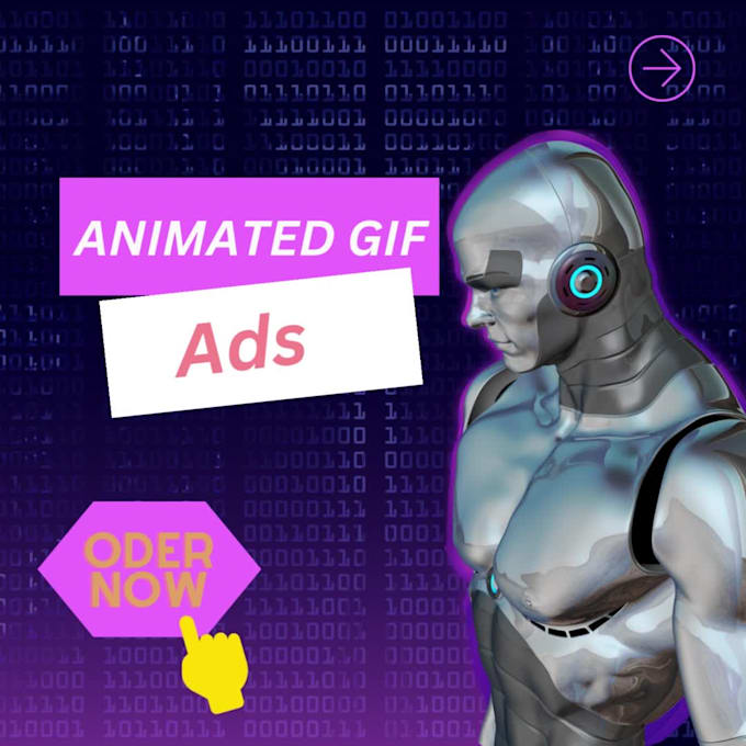 Design gif animated banner and animated gif ads by Bin_azam | Fiverr