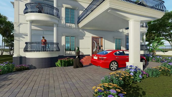 Draw 2d floor plan in autocad for your dream house by Mamun_farid | Fiverr