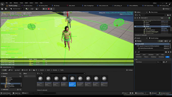 Create smart ai characters for your unreal engine project by Timeiord | Fiverr