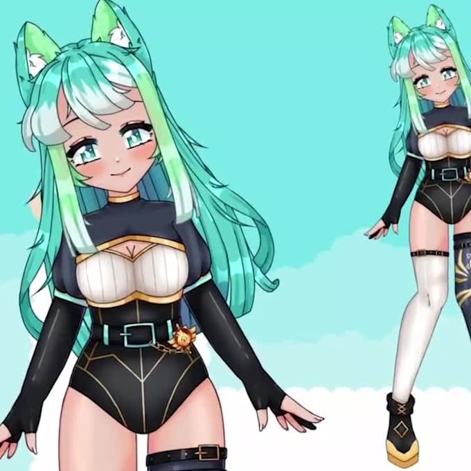 Rig your live2d model by Tayxal_ | Fiverr Rig your live2d model by Tayxal_ | Fiverr