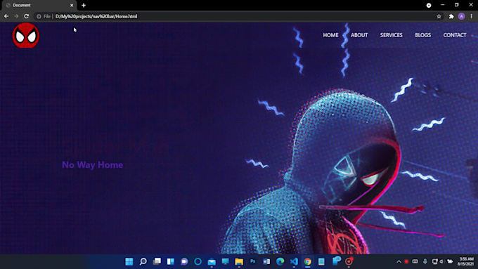 Make a website using html css and jquery by Alihabib52 | Fiverr