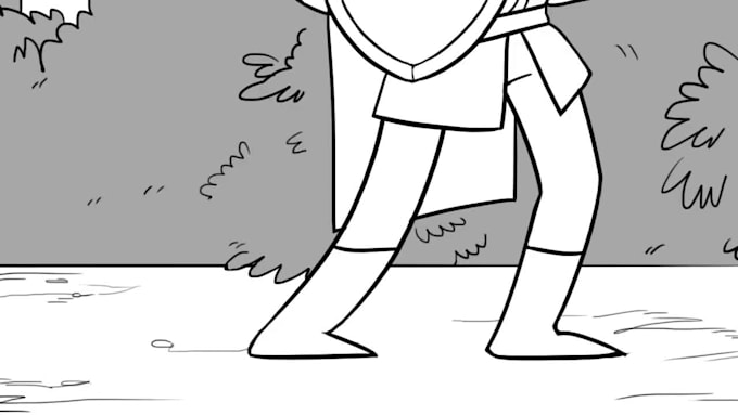 Do 2d line art animation hand drawn animation 2d traditional animation ...