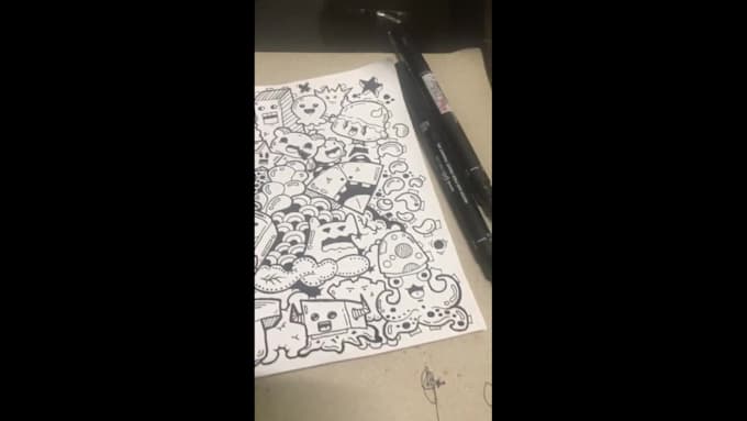 Do some doodle illustrations for you by Lalalidadiii | Fiverr