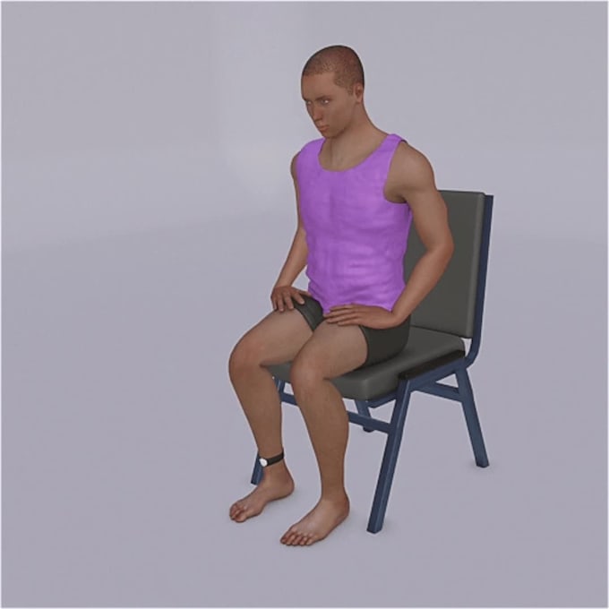 Do realistic fitness, workouts, gym, yoga, exercise animation in 3d, 2d ...