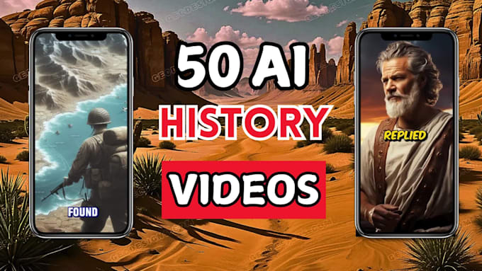 Create ai health tiktok youtube videos viral ai history short reels in 24 hours by Mhirra_ | Fiverr