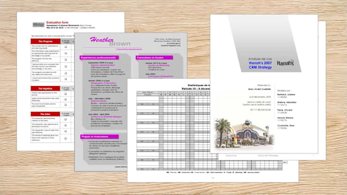 Design your ms word document professionally by Herminabarbier | Fiverr