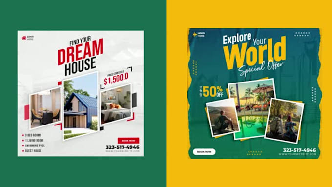 Design professional social media engaging posts and ads by Hamza ...