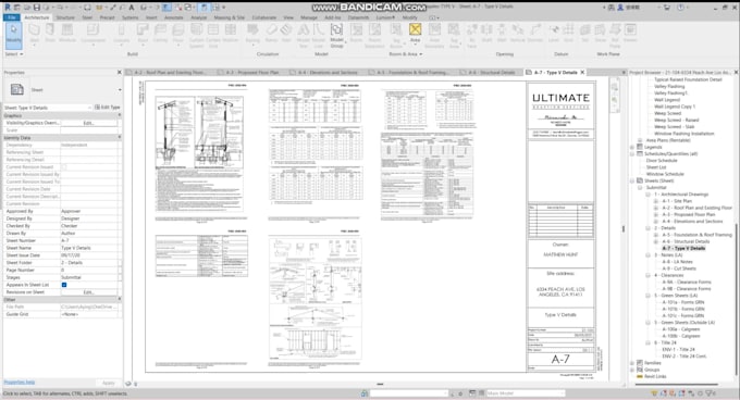 Architectural drawings set in revit by Arielbabe29 | Fiverr