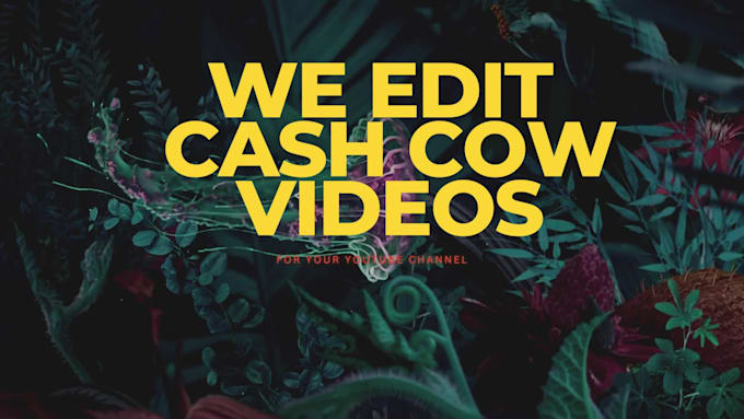 Create top 10, and youtube cash cow videos by Tanveerkhan369 | Fiverr
