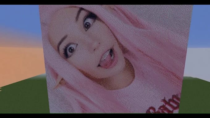 Turn a photo into minecraft pixel art by Troygomez | Fiverr