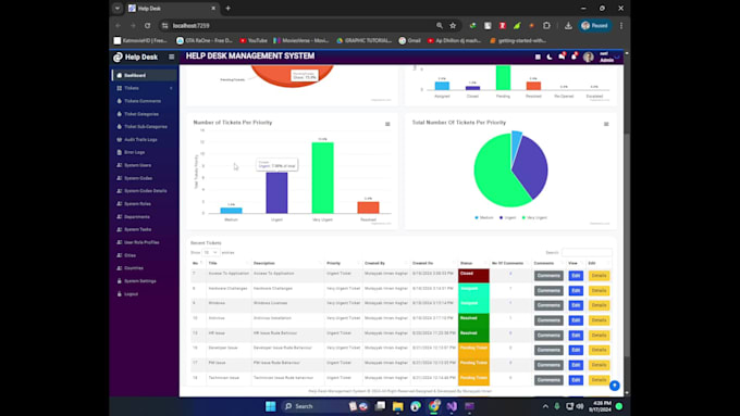 Develop or customize web app 8 core app api using c sharp by Mtyb01 ...