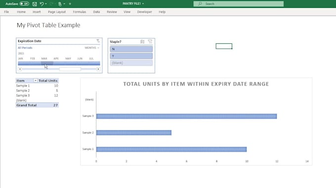 Create and edit excel tables and pivot tables by Marcsteel | Fiverr