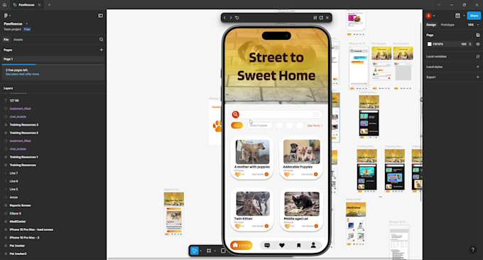 Create modern and user friendly mobile ui designs in figma by Slmaari ...