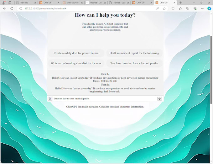 Develop ai chatbot ai agent calling agent with openai llm flowise chatgpt by Sardarmahboob | Fiverr