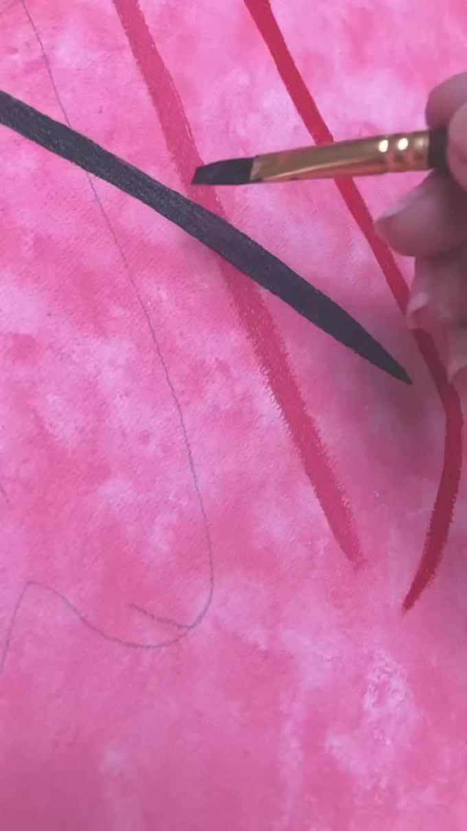 Make customize canvas painting, thread art and embroidery art by Hamda ...