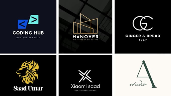 Design 3 creative and modern logo designs by Saadumar522 | Fiverr