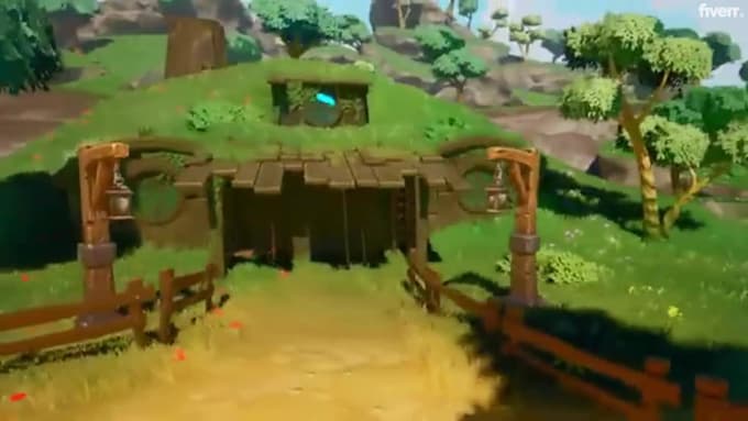 Create an unreal engine environments map, unreal engine world, blueprint for you by ...