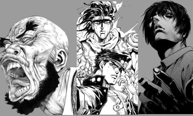 Draw comic manga comic page anime cartoon illustration comic book by ...
