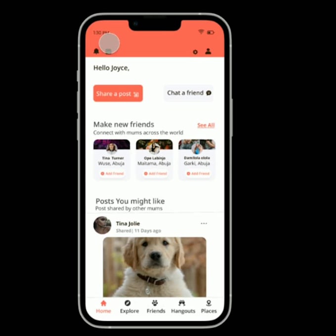 Design beautiful mobile screens with figma by Emerald76 | Fiverr