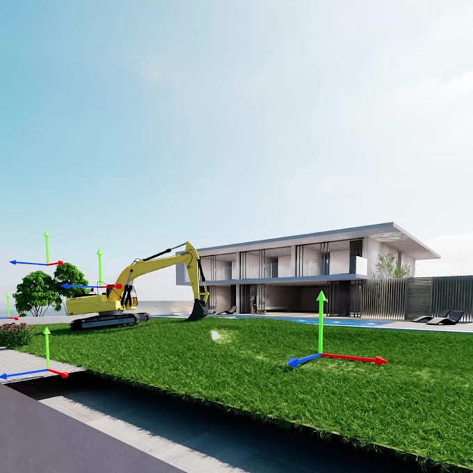 3d visualization of garden and landscape areas by Xyzen4d | Fiverr