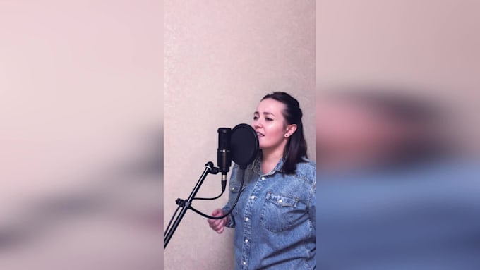 Sing professional female vocal by Anastasia_shine | Fiverr