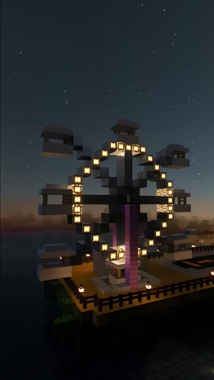 Build a cool base in minecraft by Lilcozycrafts | Fiverr