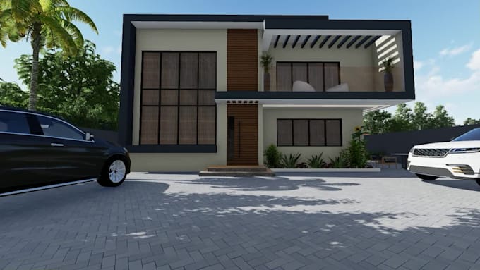 Create professional floor plans, realistic 3d renders, and 3d animations by Godswaygedei | Fiverr