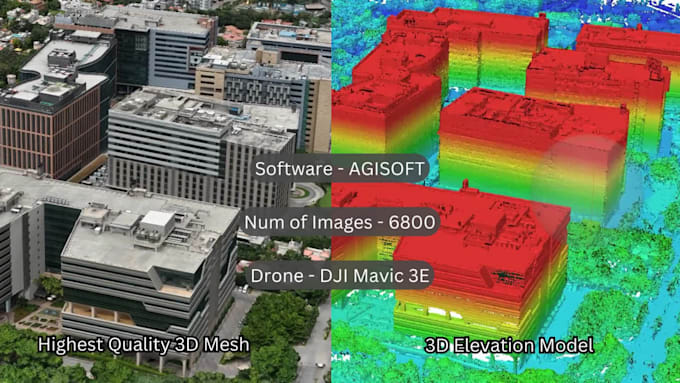 Do large scale drone uav image processing and 3d photogrammetry by ...