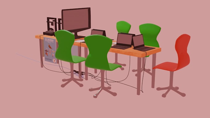 Create stylized 3d models in blender by Stefan_laustsen | Fiverr