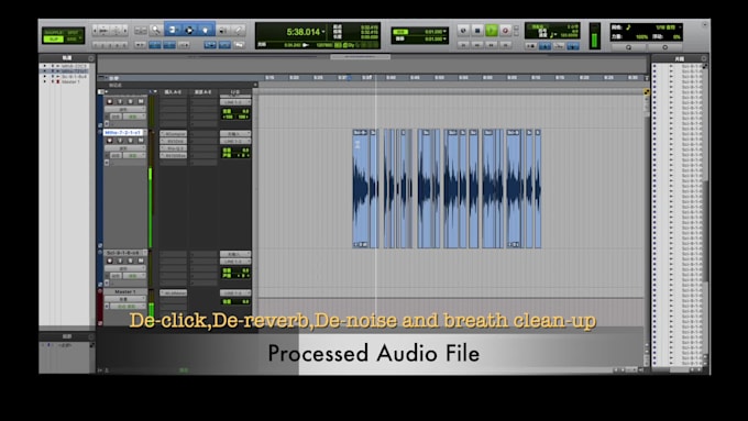 Clean up, edit, fix and convert your audio files by Merlin_sound | Fiverr