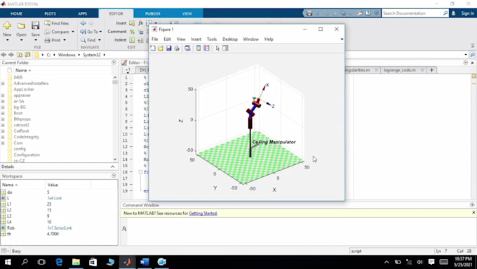 Do matlab or simulink or simscape projects by Rohaan_35 | Fiverr