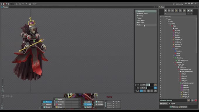 Create 2d spine animation by Phage17 | Fiverr