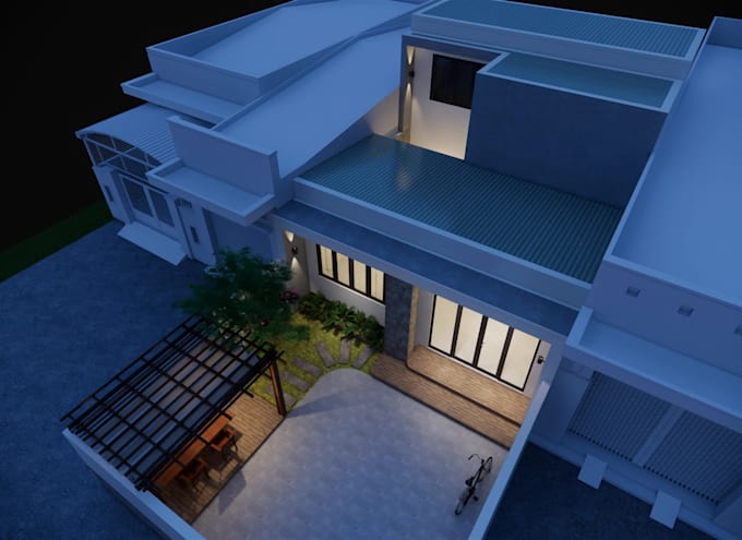 Create realistic 3d models and renderings using sketchup and enscape by Thienn_nguyenn | Fiverr