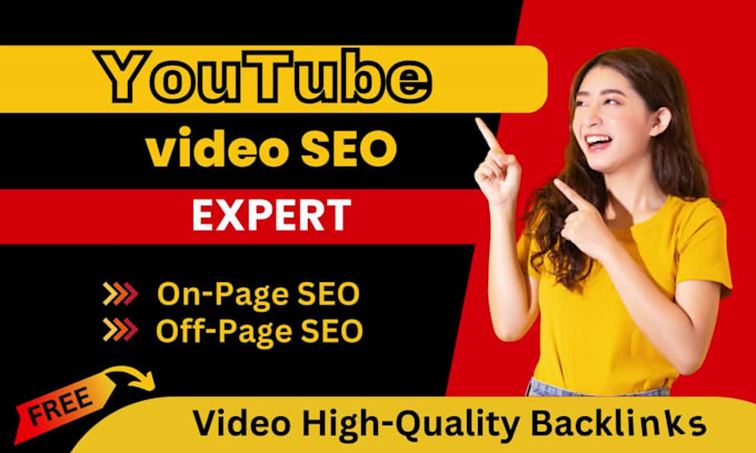 Optimize youtube video seo for top ranking by Expert_lamia | Fiverr