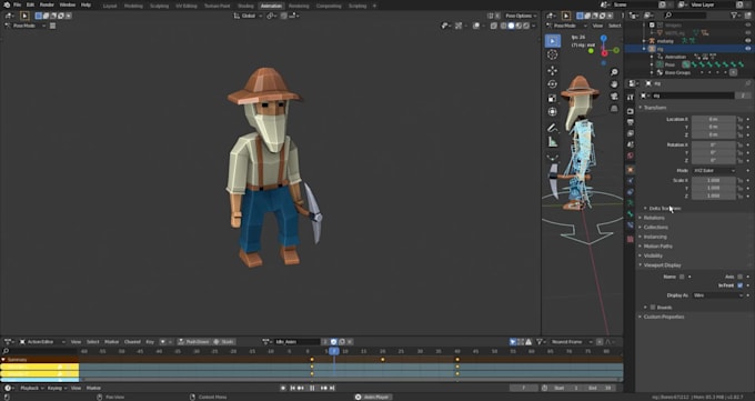 Make game ready 3d assets such as character models and props by Leviriley | Fiverr