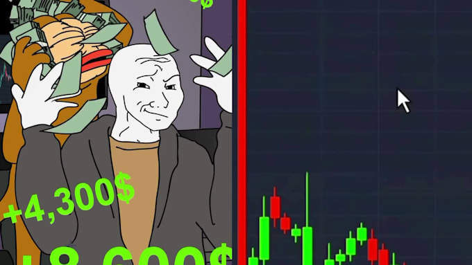 Do crypto meme video solana meme coin art pepe character wojak ponke ...