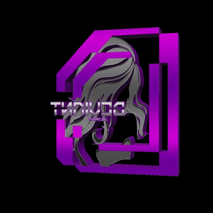 Create a 3d rotating logo gif animation spin loop by Jansentoledo | Fiverr