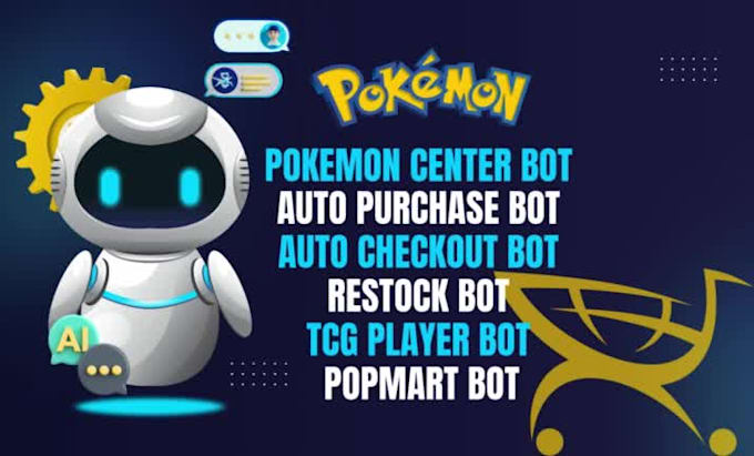Setup auto purchase bot monitor bot pokemon bot by Freeman_789 | Fiverr
