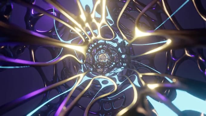 3d abstract loop animation 3d visual effect 3d motion graphics 3d logo ...