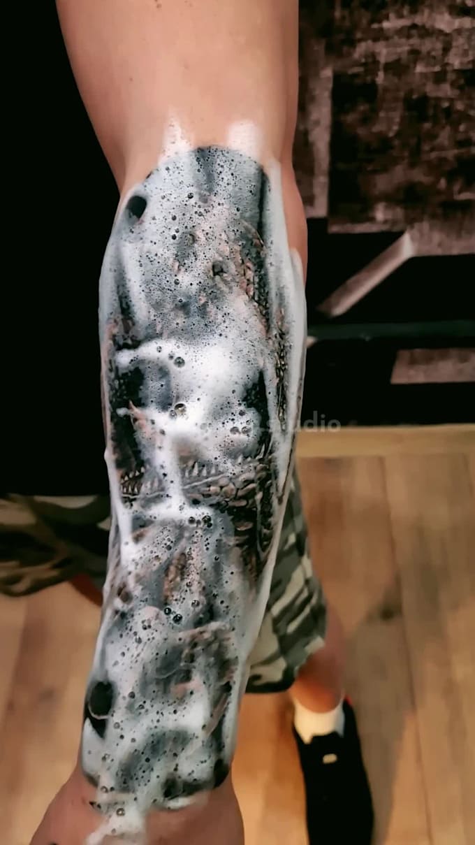 Be editing your tattoo video process for tiktok and reels by Furlipe ...