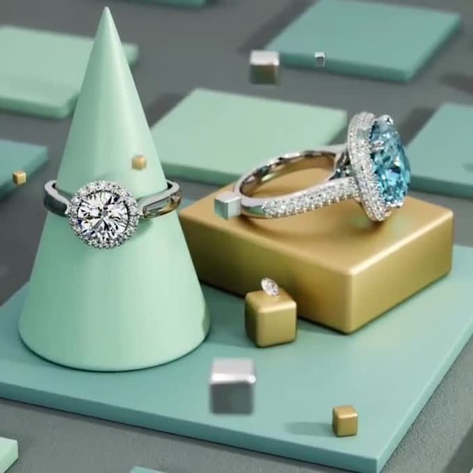 Do 3d jewelry animation, 3d jewelry rendering, 3d jewelry cad design ...